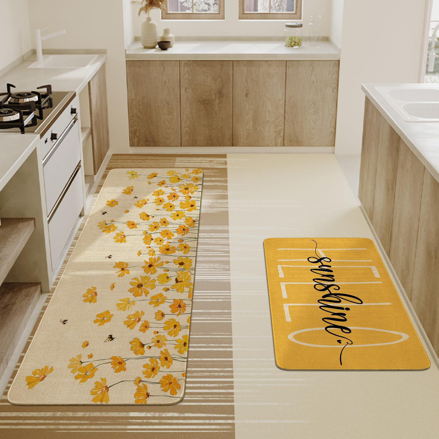 Lark Manor™ Ceballo Water Resistant Kitchen Mat | Wayfair