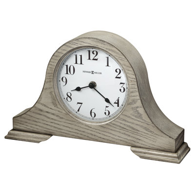 mantel clock grey