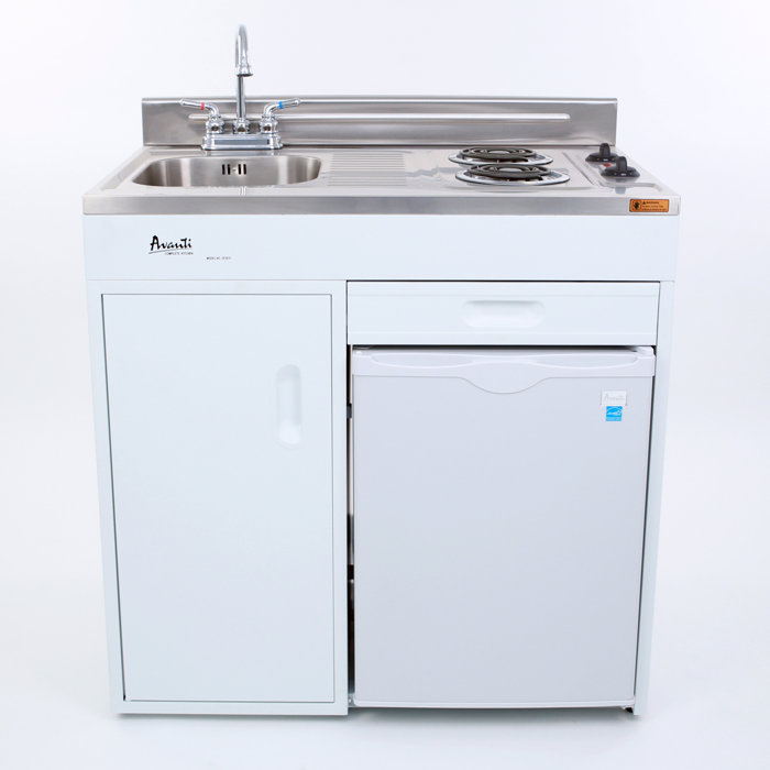 Avanti 36" Compact Miniature Kitchen | Wayfair