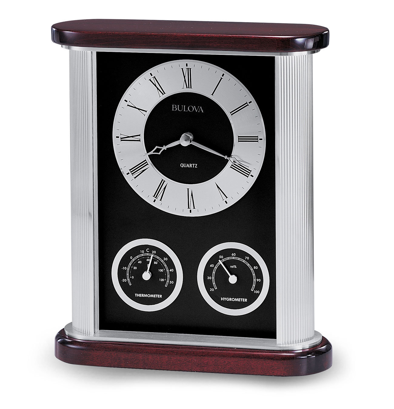 Bulova Belvedere Executive Clock | Wayfair