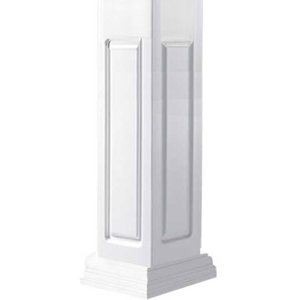 PCI Enterprises Craftsman Classic Square Non-Tapered, Double Raised ...