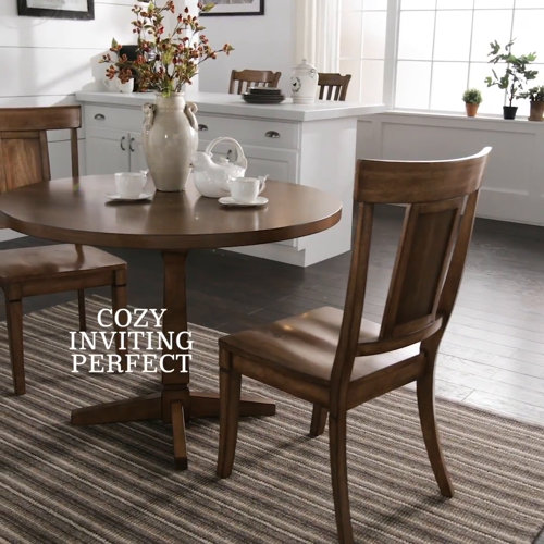 Three Posts™ Fortville Round Dining Table & Reviews | Wayfair