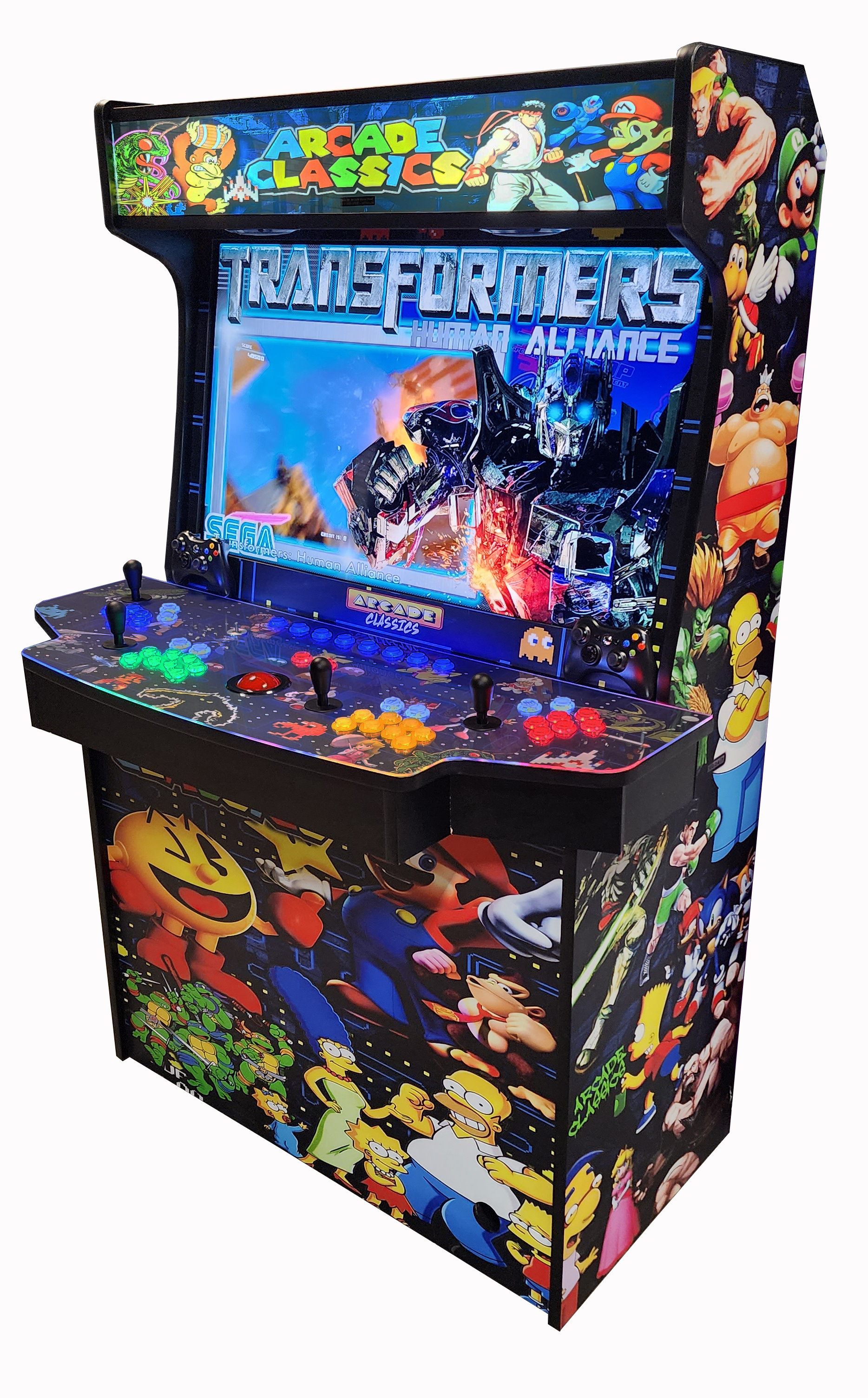 N2fun Mame/Hyperspin Classic Full Size Arcade Machine - Wayfair Canada