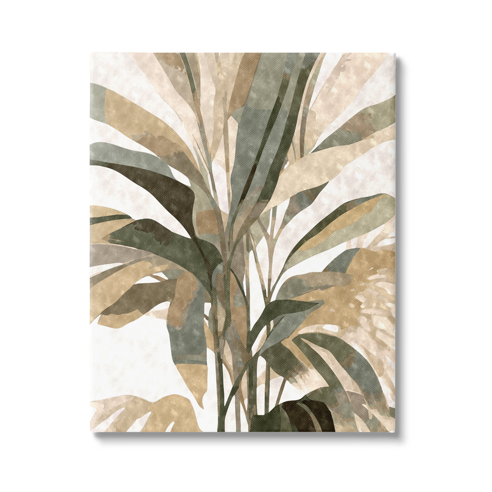 Bay Isle Home™ Boho Palm Plant Canvas Wall Art Design By Ziwei Li ...