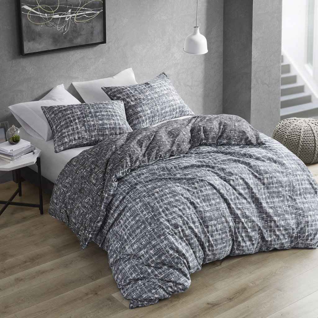 510 Design Maca Texture Print Comforter Set | Wayfair