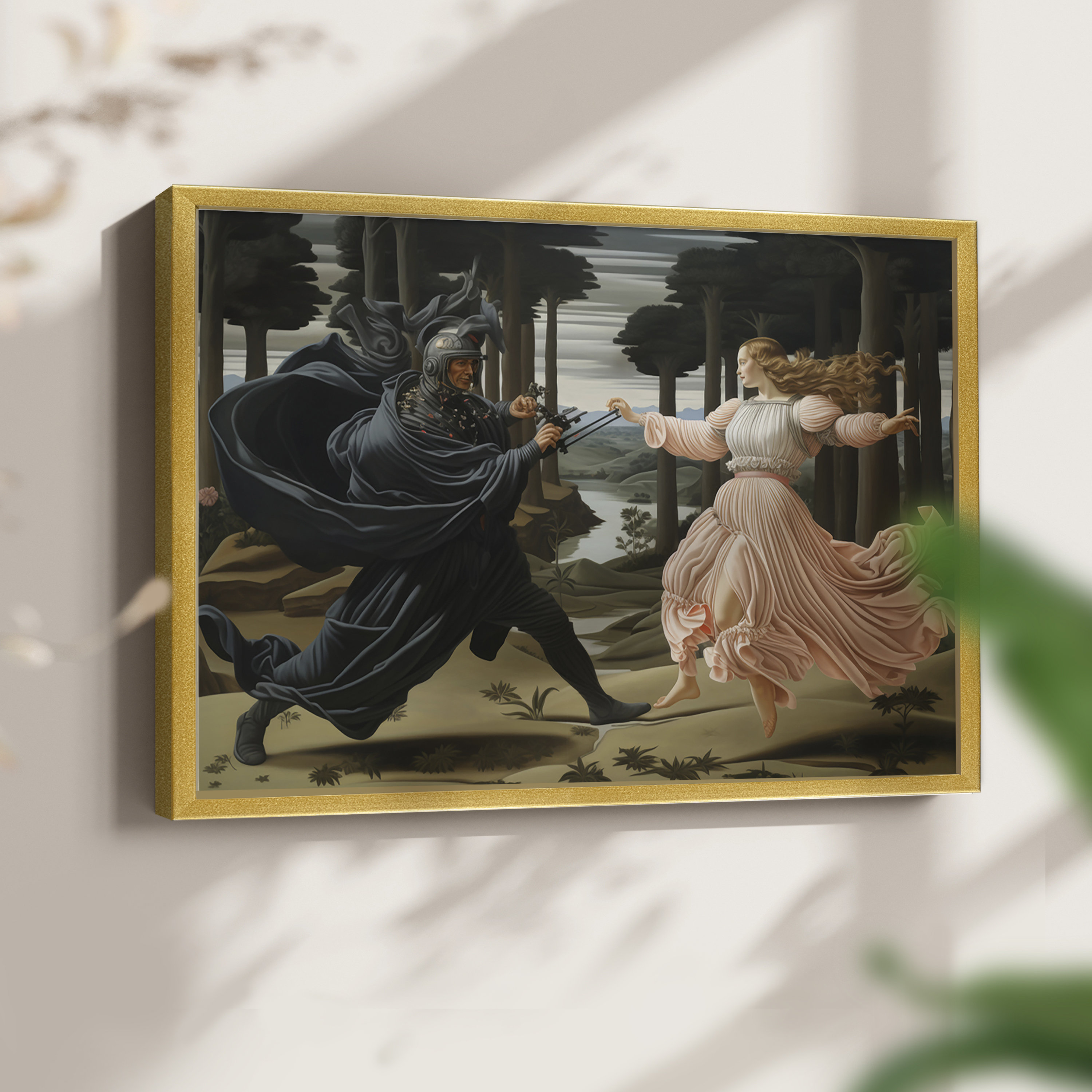 Fleur De Lis Living Angels From Above-LXXXVIII -Framed Print ...