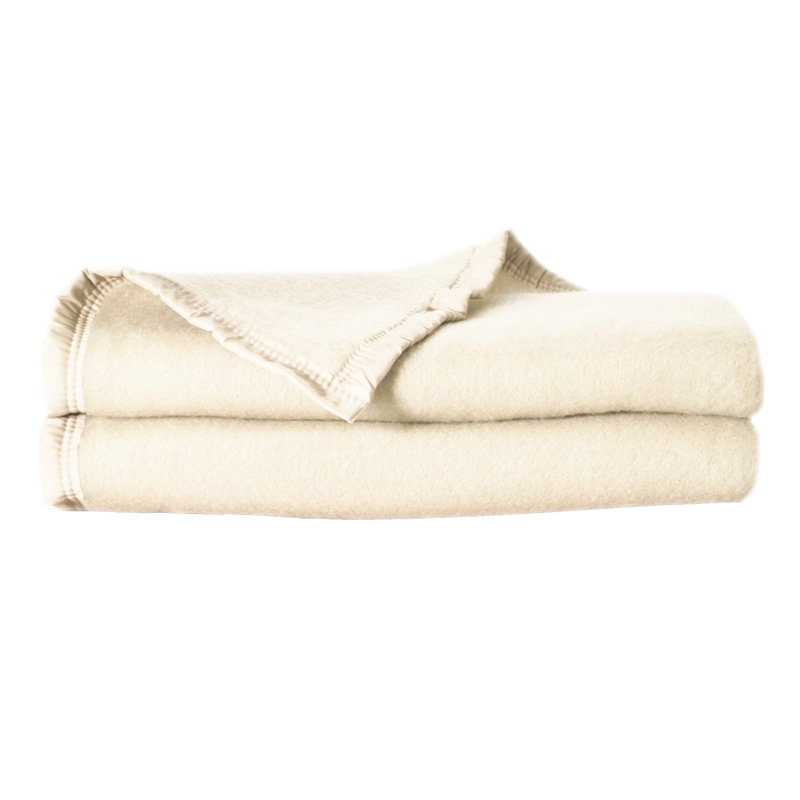 Toison Dor Lyon 100% Virgin Wool Medium Weight Washable Blanket ...