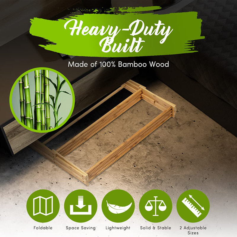 MAZITOL Bamboo clothes drying rack, folding | Wayfair