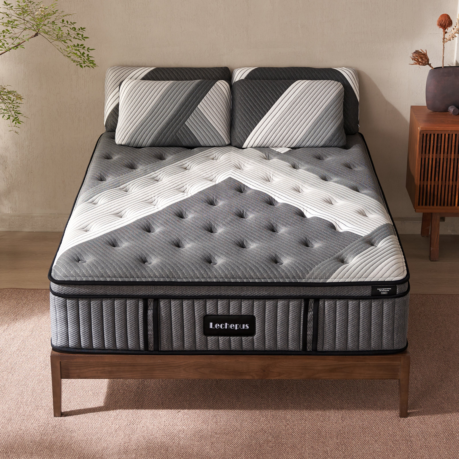 Lechepus 14" Luxury Plush Mattress & Reviews | Wayfair