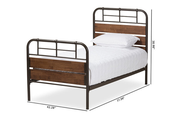 Williston Forge Swind Open-Frame Bed | Wayfair