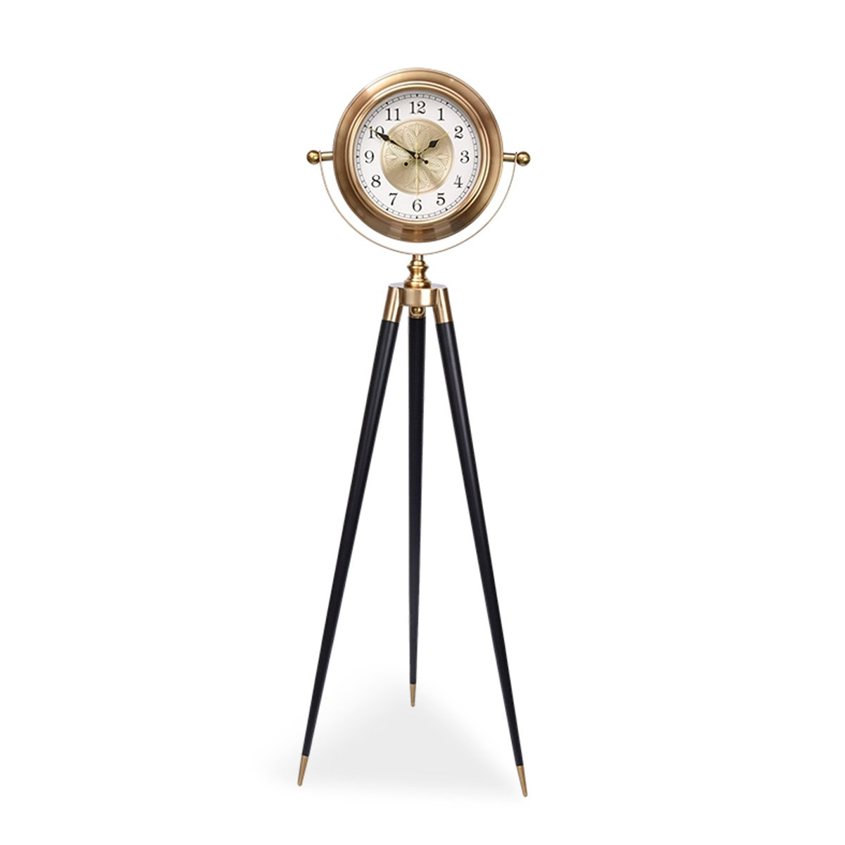 Mercer41 American-style Light Luxury Silent Three-legged Floor Clock ...