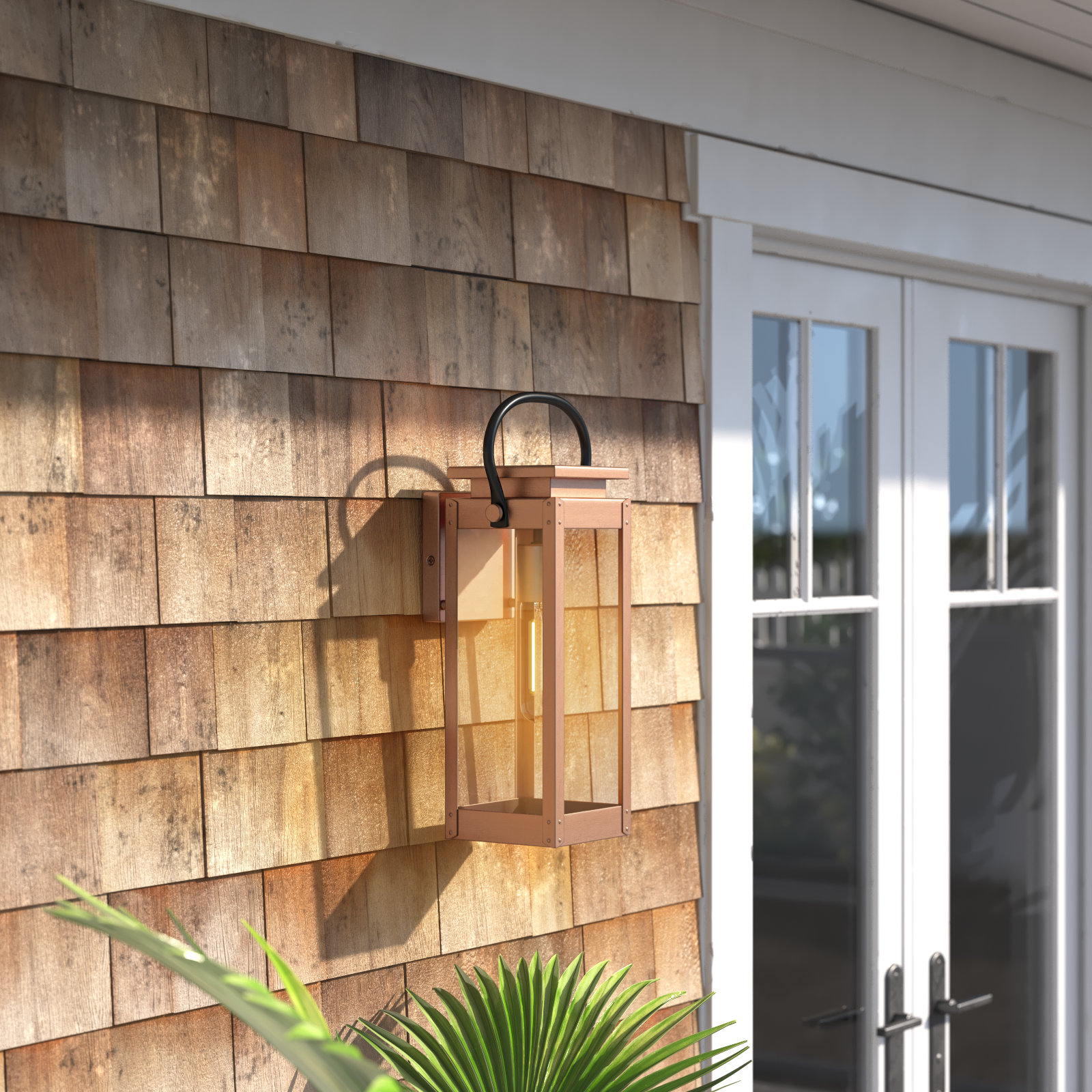 Beachcrest Home Ola Steel Wall Light & Reviews | Wayfair