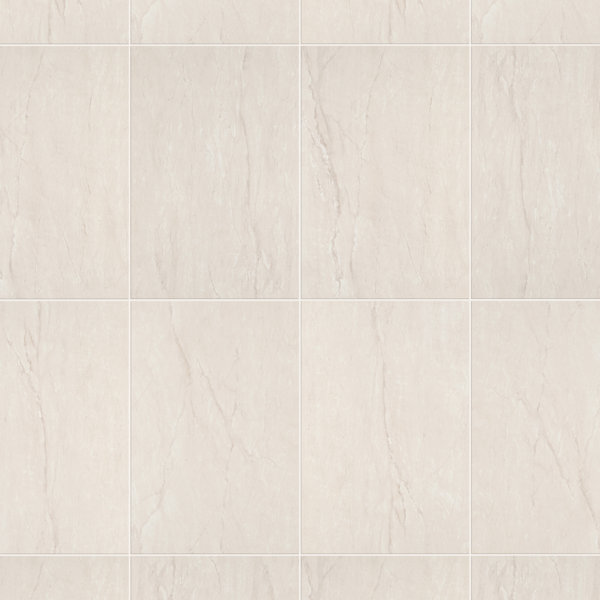 Merola Tile Ferraras Series 8" x 12" Ceramic Marble Look Wall Tile ...