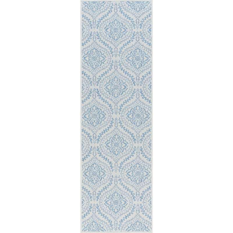 Bungalow Rose Damask Indoor/Outdoor Rug & Reviews | Wayfair