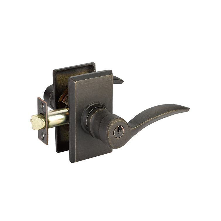 Emtek Durango Keyed (Entry) Door Lever | Wayfair