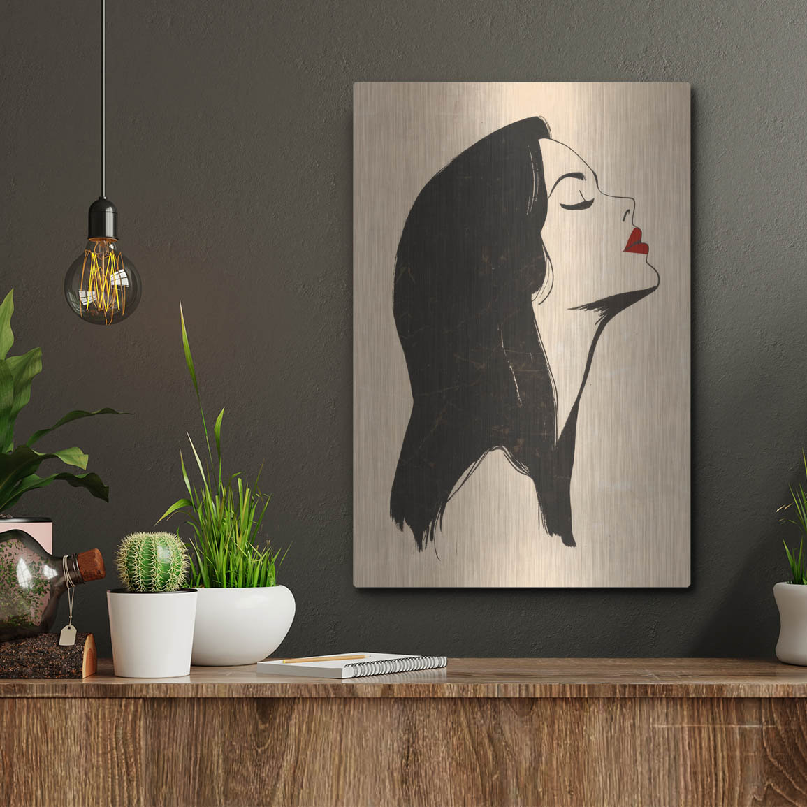 Ivy Bronx 'Madonna' by Svetlana Aleynikova Metal Wall Art | Wayfair