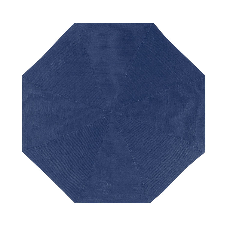 August Grove® McClure Octagon Braided Straw Rug | Wayfair