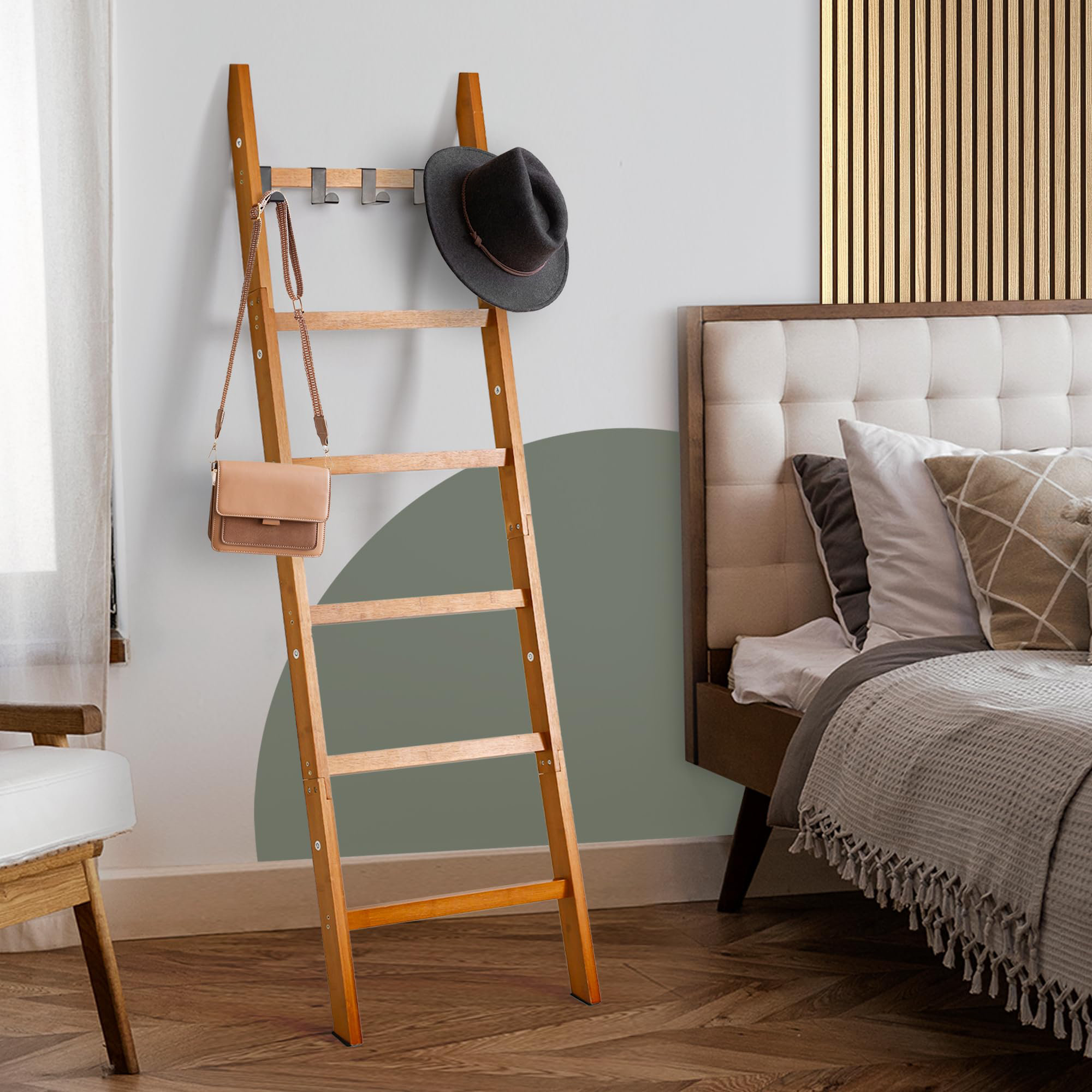 Lark Manor™ 62 Inches, Decorative Ladder For Blankets, Throws, Quilts ...