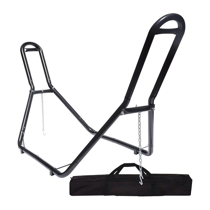 Arlmont & Co. 2 Person Steel Hammock Stand 550 lb Capacity, Portable ...