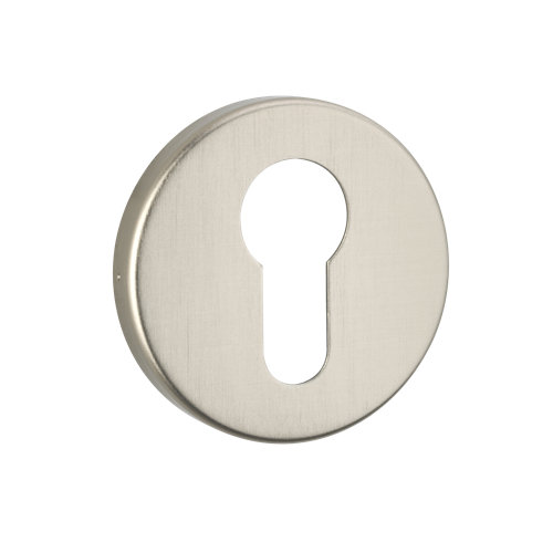 Urfic Round Euro Key Escutcheon, Stainless Steel | Wayfair.co.uk