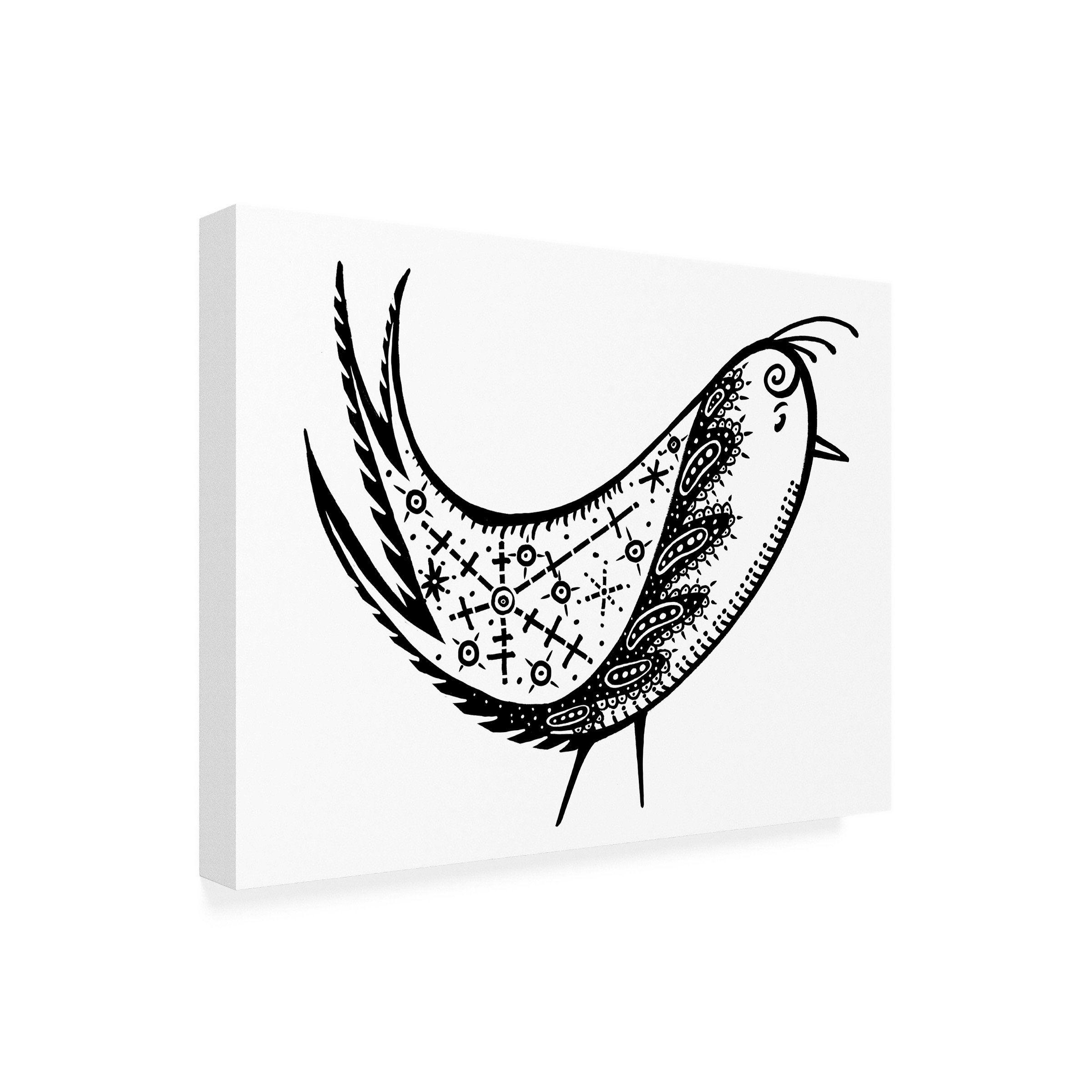 Winston Porter Randy Noble Fine Art Feathers Canvas Art - Wayfair Canada