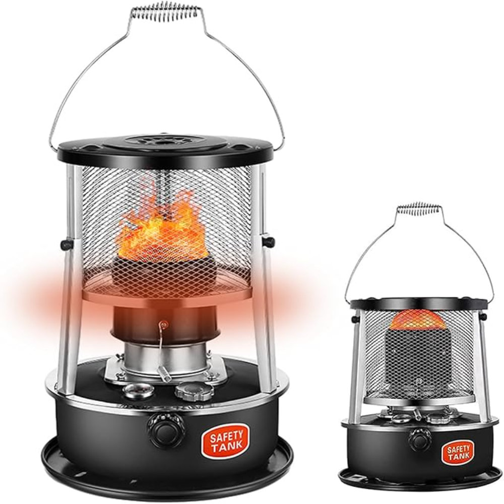 BUILTCO Kerosene Heater Indoor, Small Kerosene Heater For Indoor Use ...