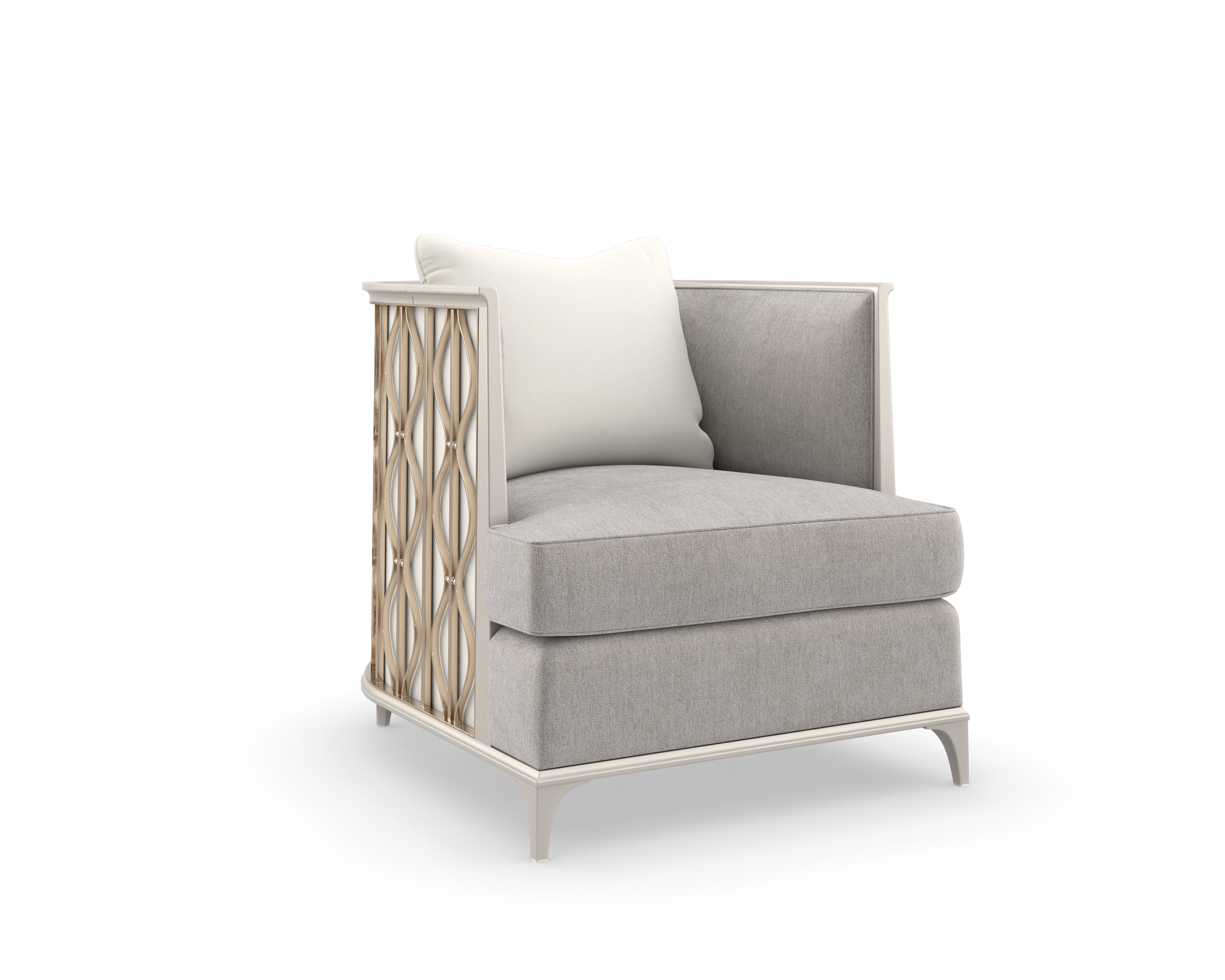 Caracole Classic Back In Style Armchair | Wayfair