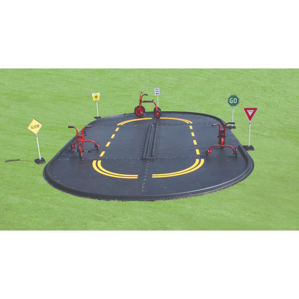 ImagintThat Play Systems Pedal Path Playground Trike Track | Wayfair