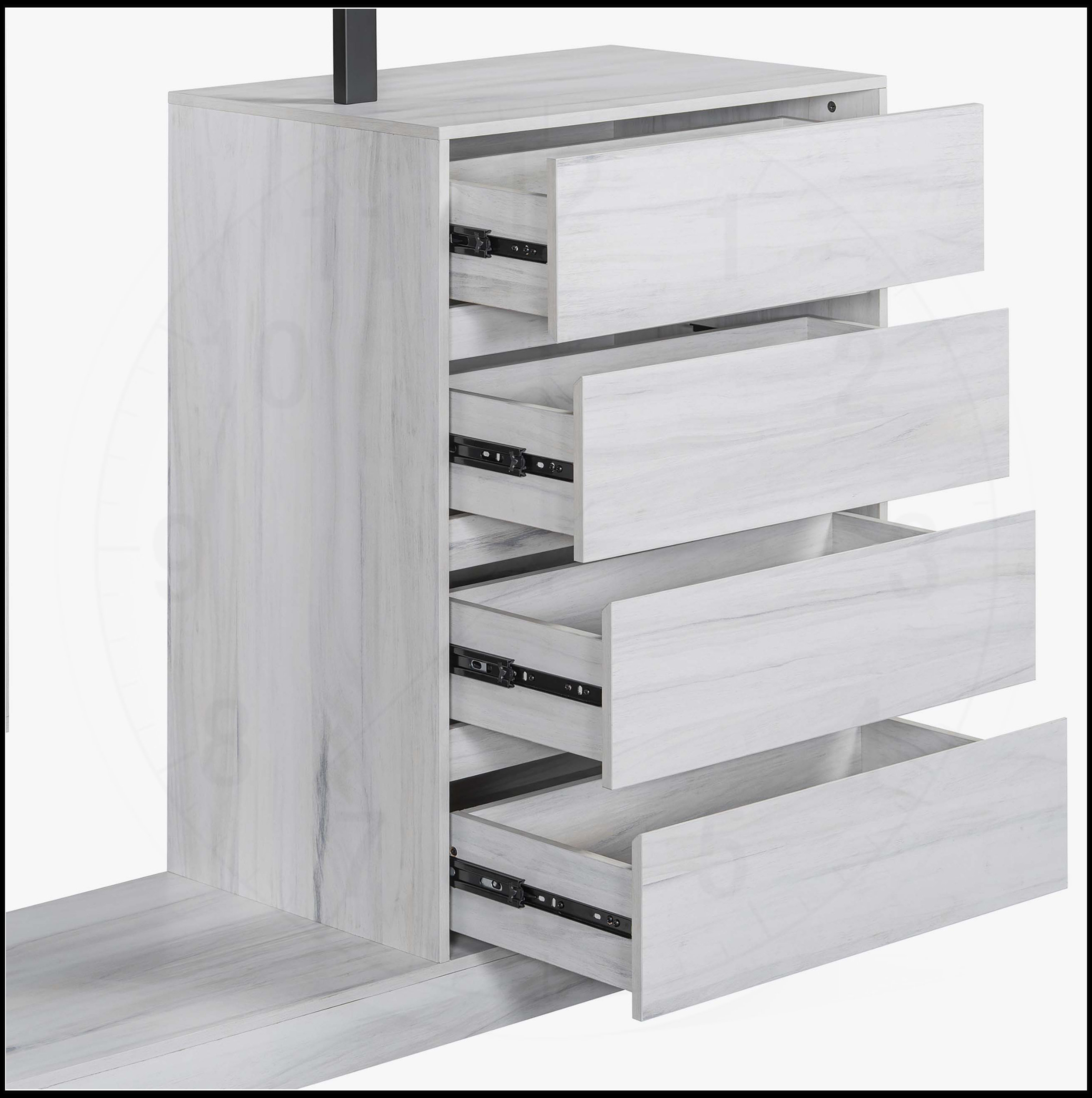 17 Stories Versatile Wardrobe With Multiple Compartments And Ample ...