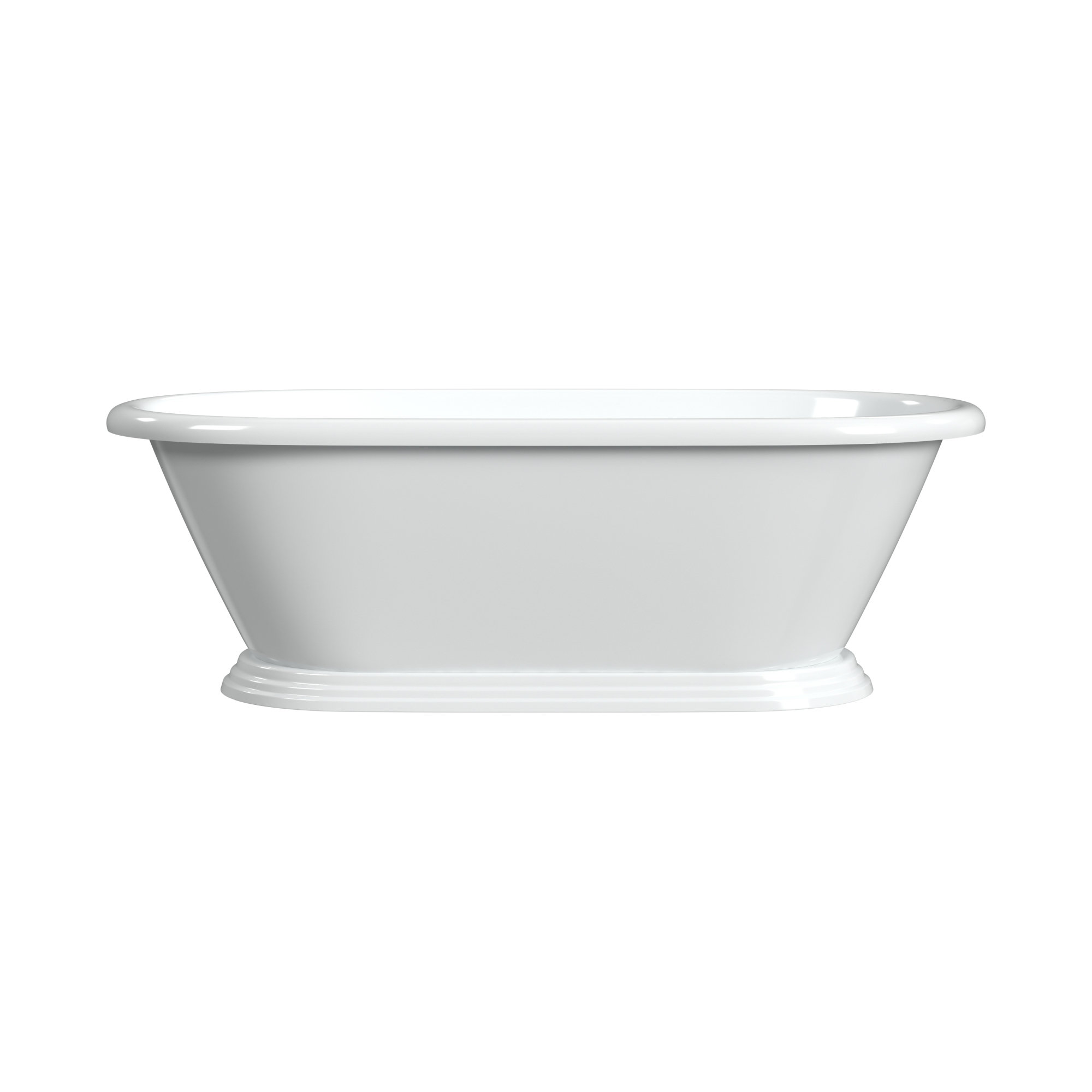 Red Barrel Studio® Jaijuan 70" x 32" Freestanding Soaking Cast Iron ...