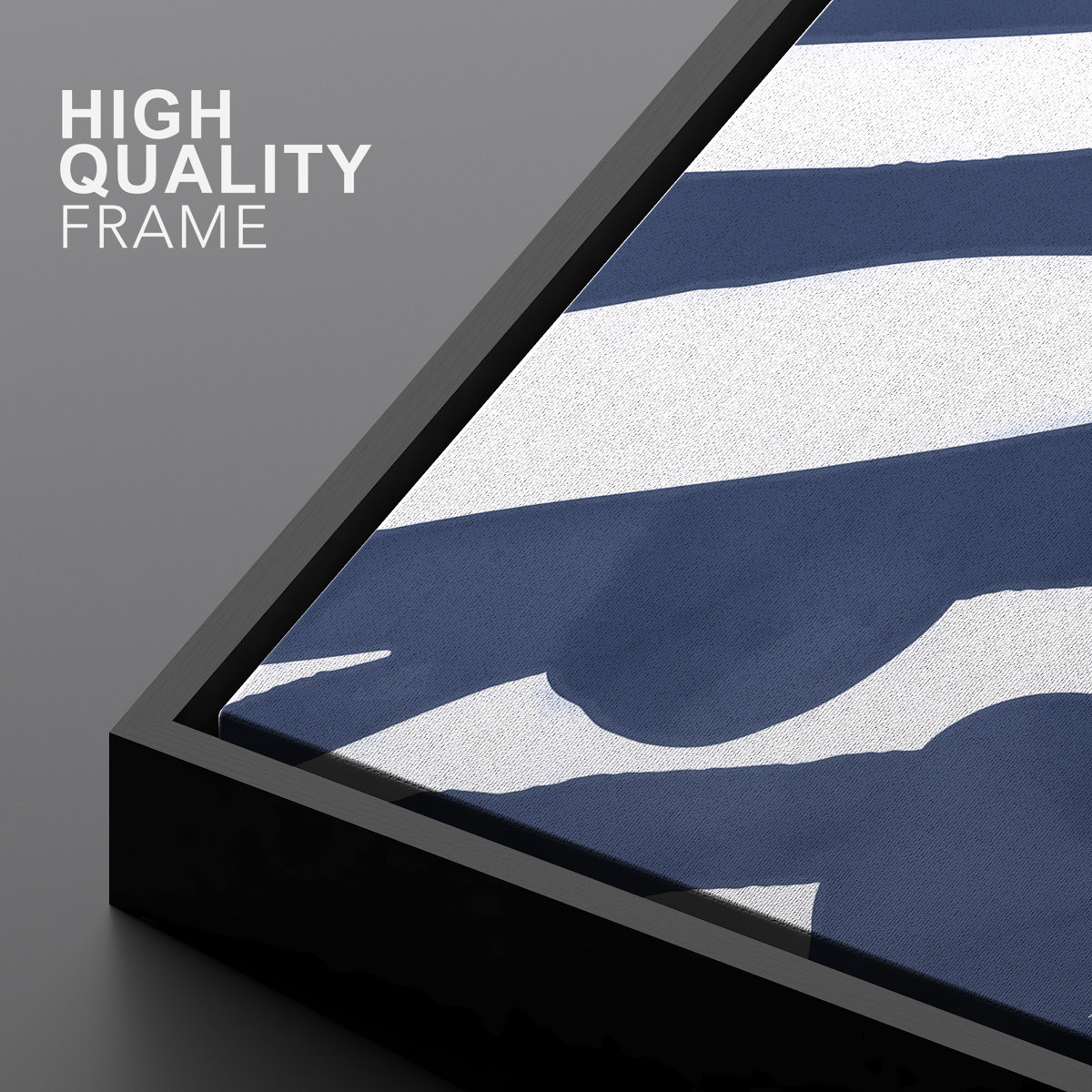 IDEA4WALL Floater Frame Graphic Art on Canvas | Wayfair