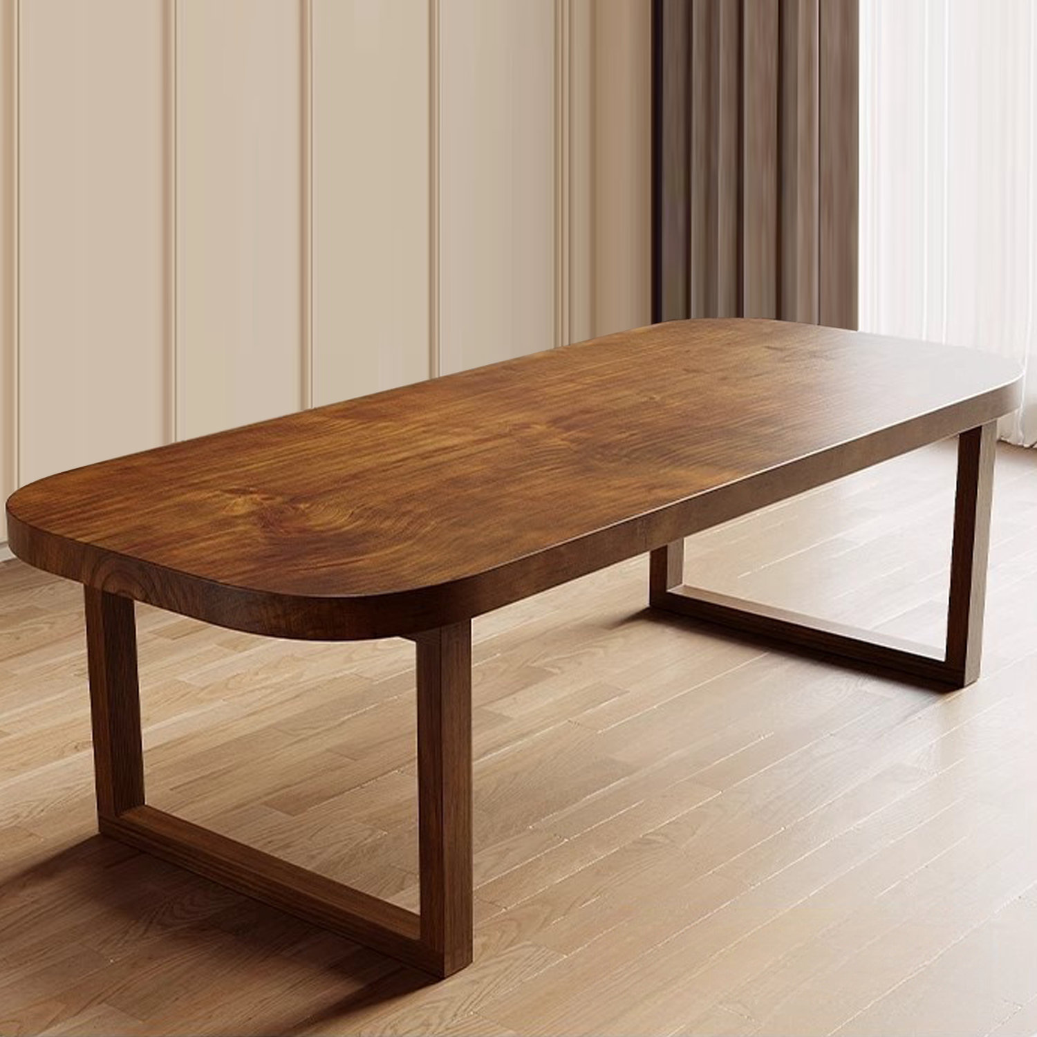Millwood Pines Dawnyelle Solid Wood Dining Table | Wayfair