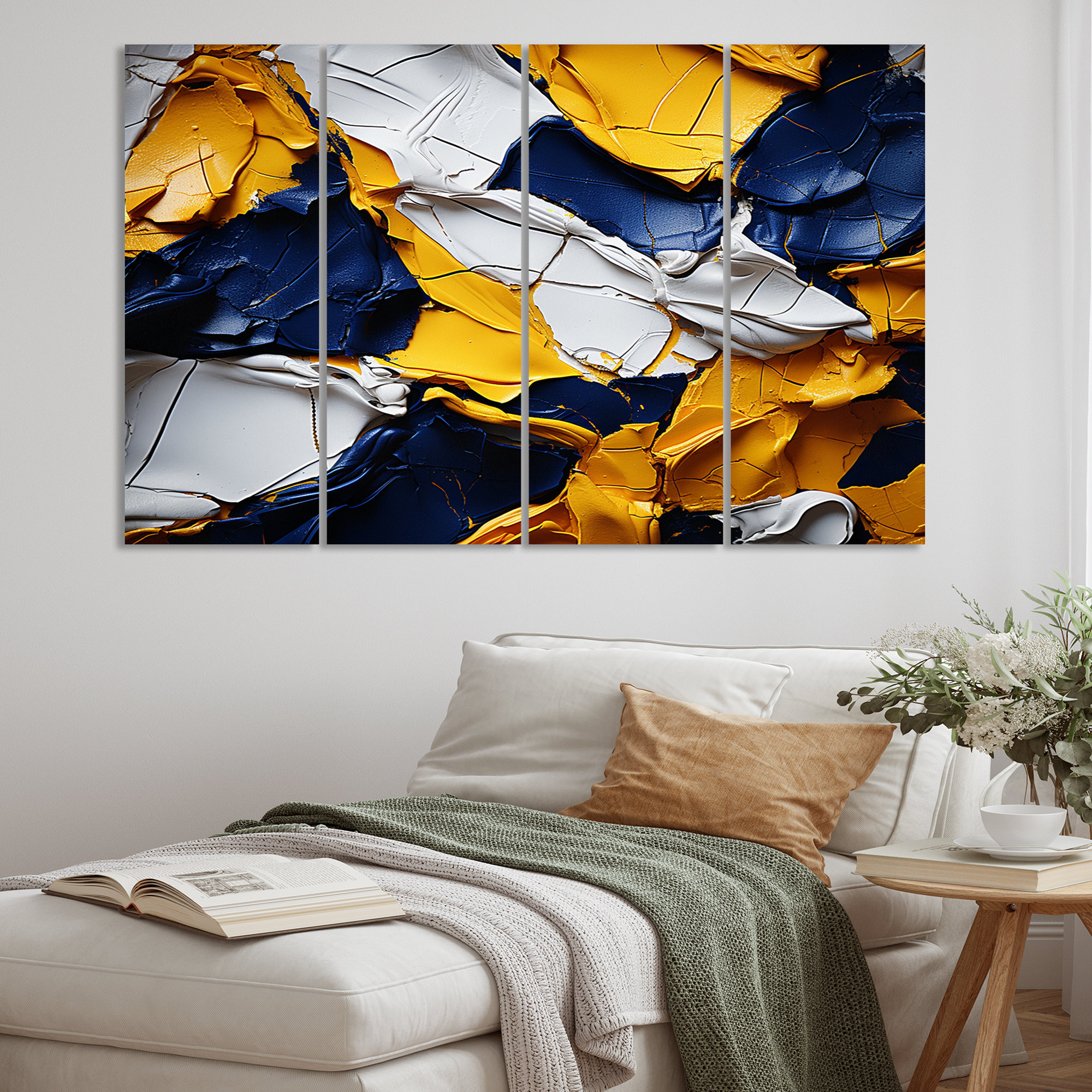 Wrought Studio™ Remembering Ukraine Abstract Painting V Remembering ...