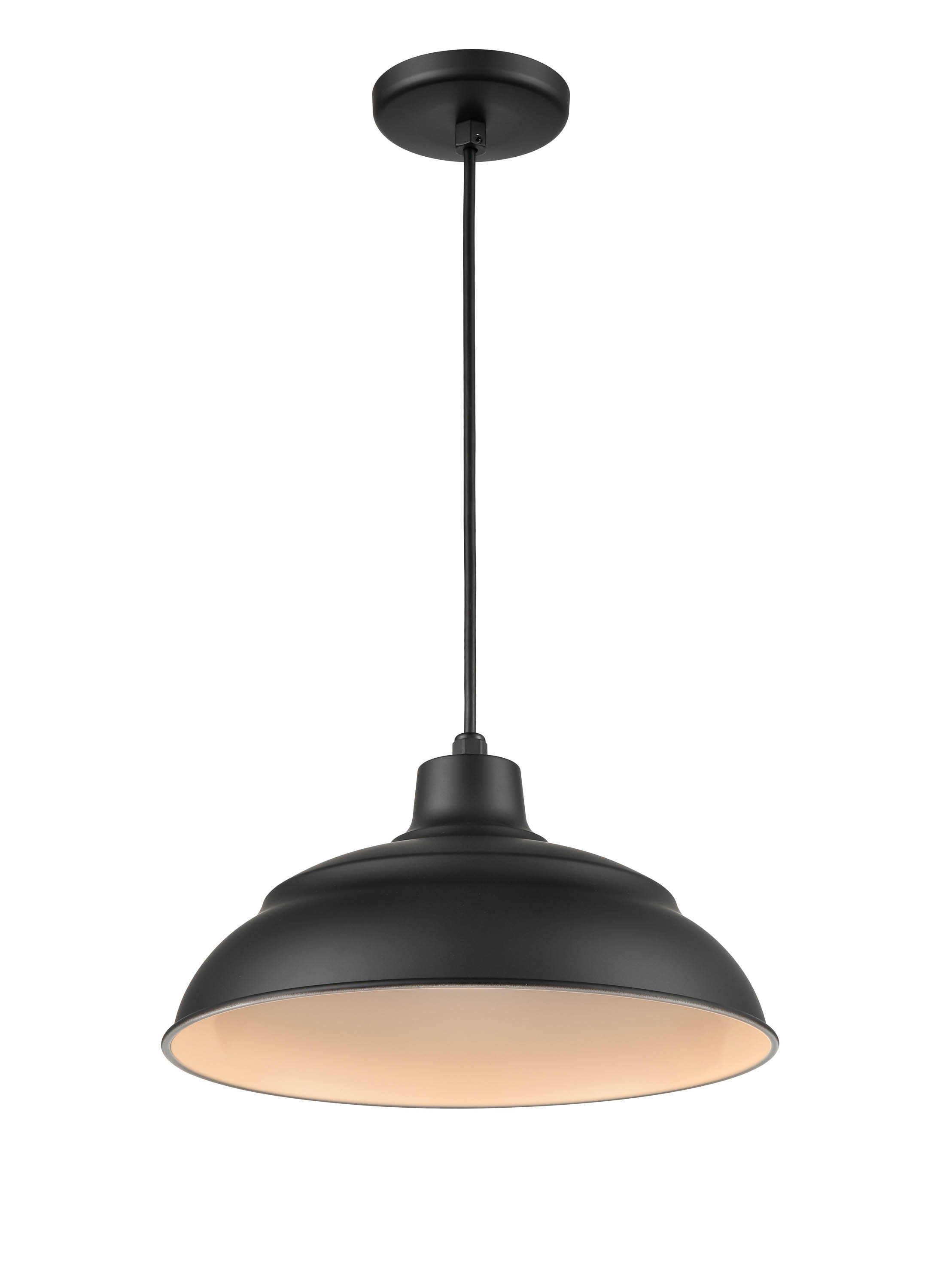 Millennium Lighting 1 - Light Shaded Dome RLM LED Pendant | Wayfair