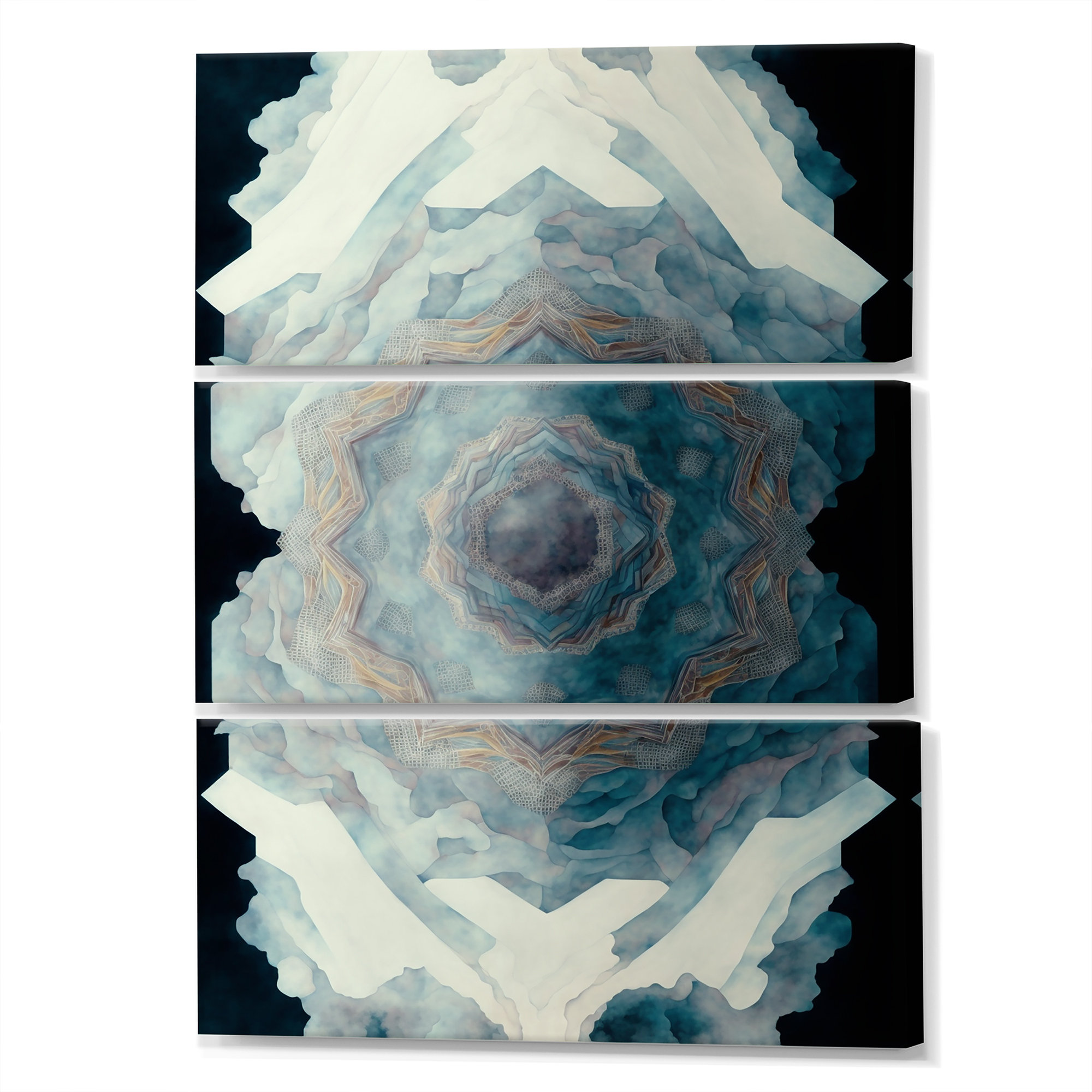 Orren Ellis Mondrell Sacred Geometry In Vintage Color Tones VI On ...