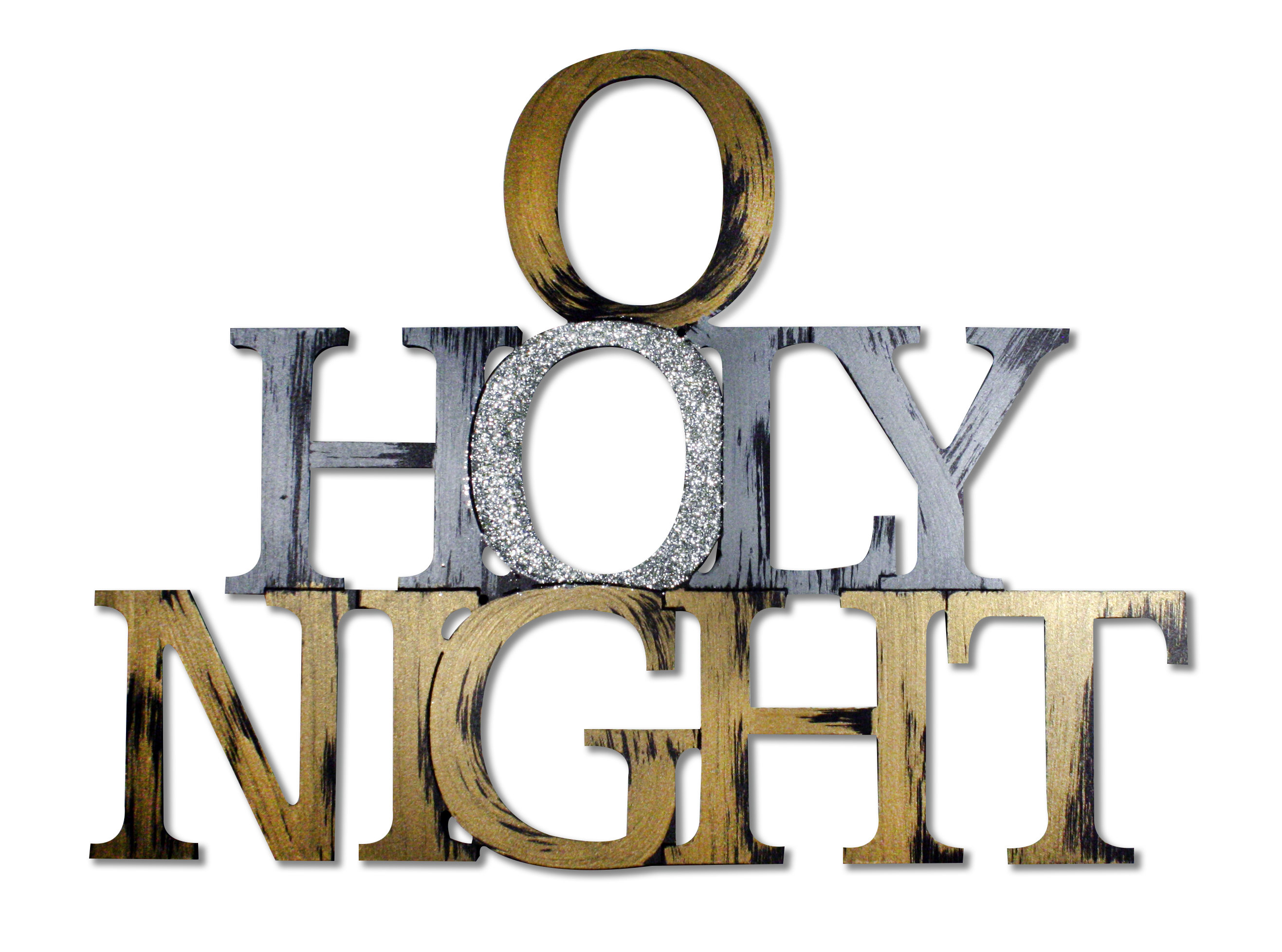 The Holiday Aisle® O Holy Night Wall Decor Sign & Reviews | Wayfair