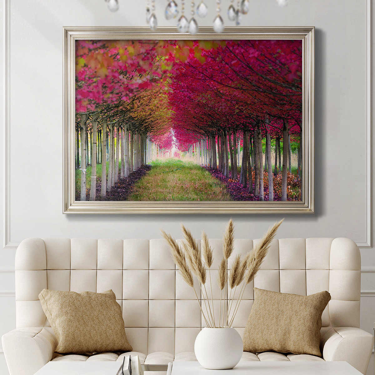 Red Barrel Studio® Forest Magic - Picture Frame Print on Canvas | Wayfair