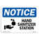 SignMission Osha Notice Hand Sanitizer Station Sign with Symbol | Wayfair