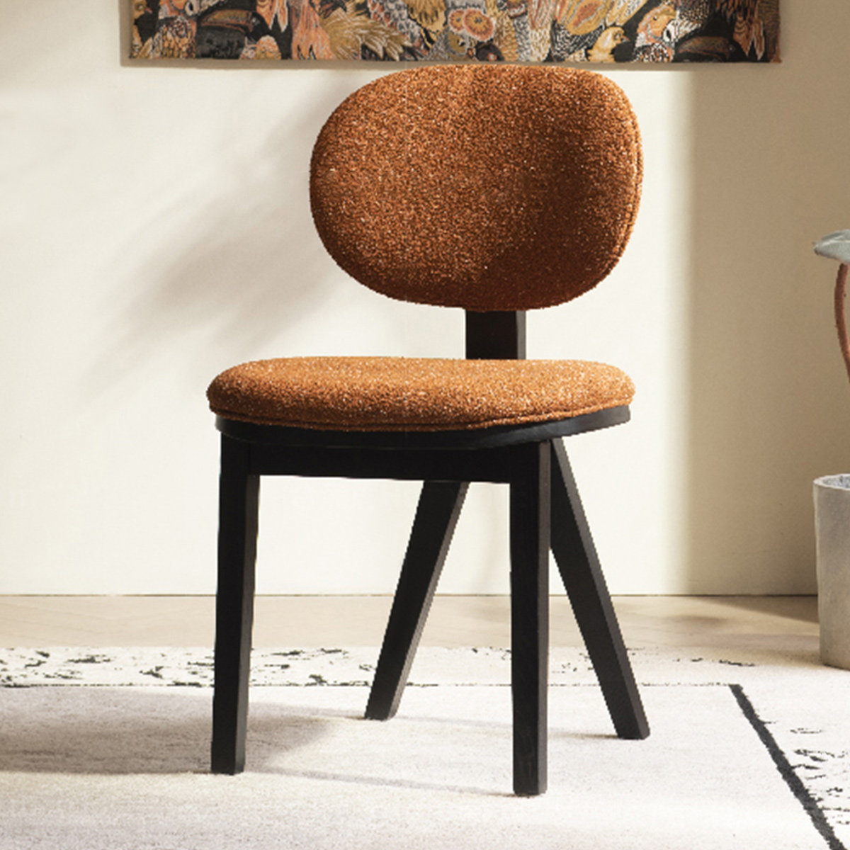 Decordreamss 16.14" Solid back side Chair(Set of 2) | Wayfair