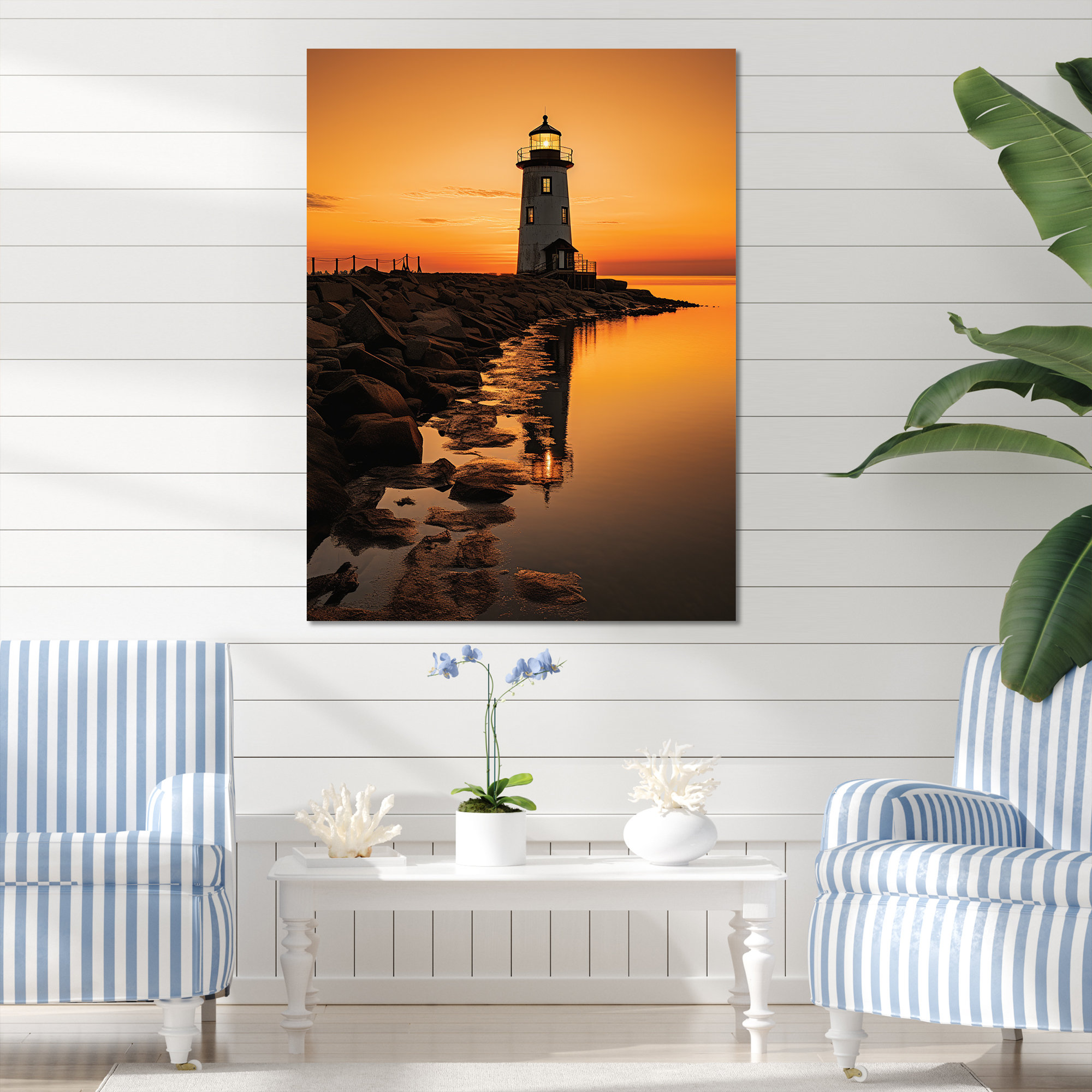 Breakwater Bay Port Maritime Solace I - Nautical & Beach Canvas Prints ...