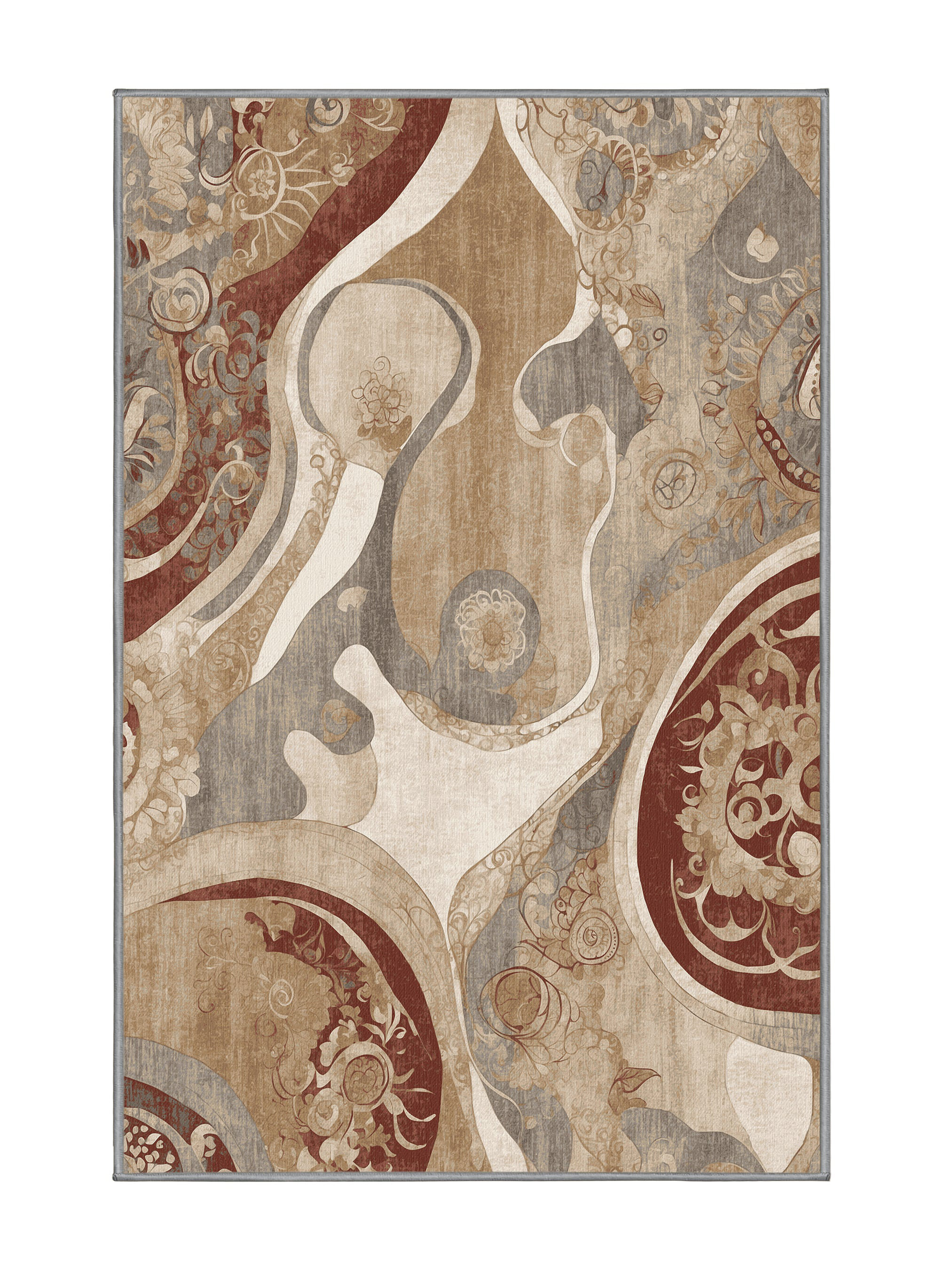 Wrought Studio™ Crystalline Sands Rug | Wayfair