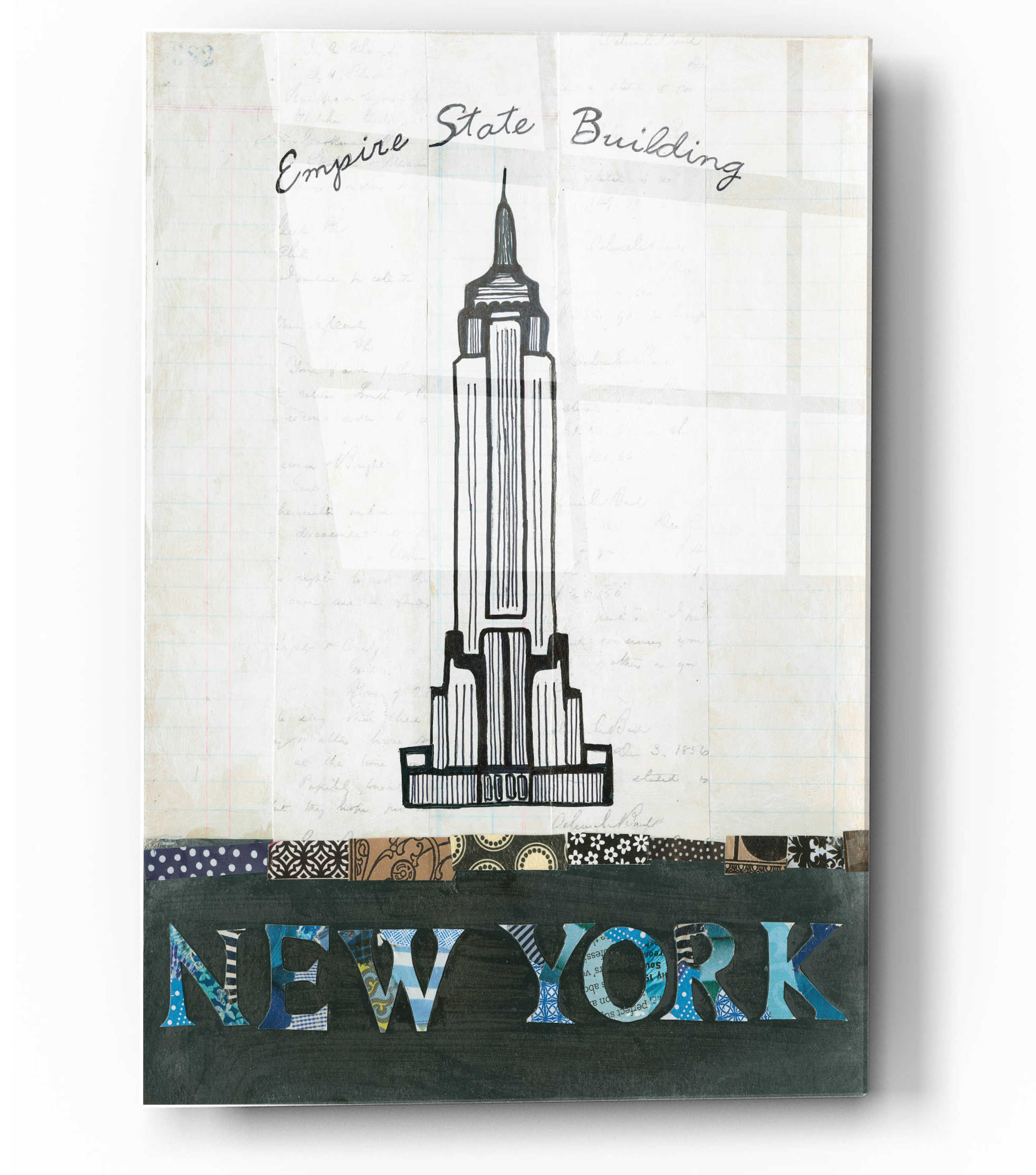 Trinx ''Empire State Building'' By Courtney Prahl, Acrylic Glass Wall ...