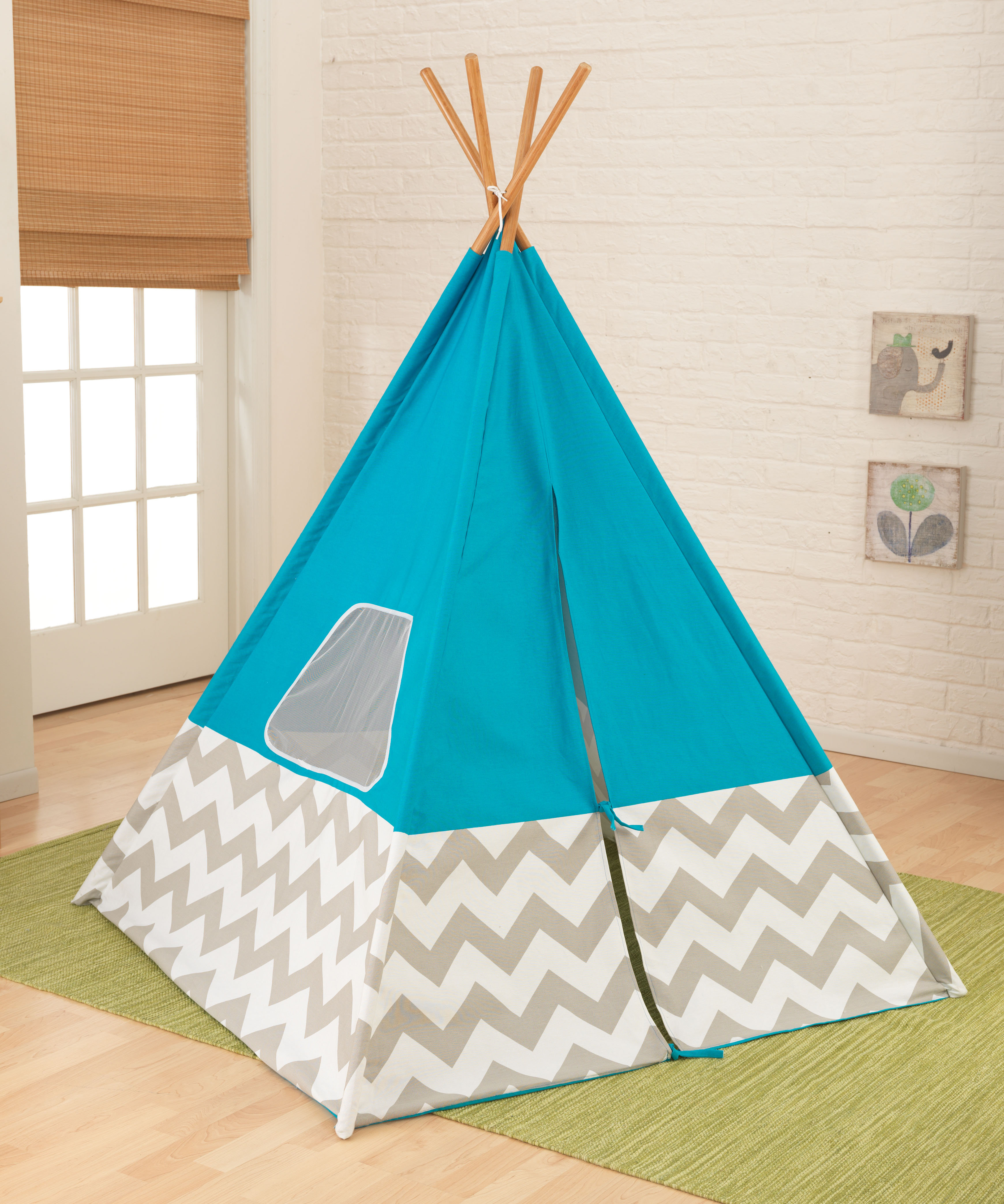 KidKraft Deluxe Triangular Play Tent & Reviews | Wayfair.co.uk