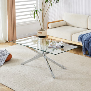Silver Coffee Tables You'll Love | Wayfair