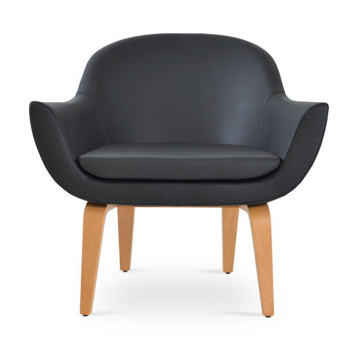 sohoConcept Madison Waiting Room Chair with Metal Frame | Wayfair