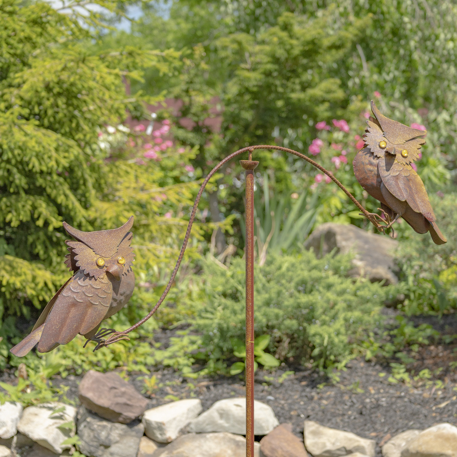 Loon Peak Ceire Hoo-Lio and Hoo-Dini Garden Stake - Wayfair Canada