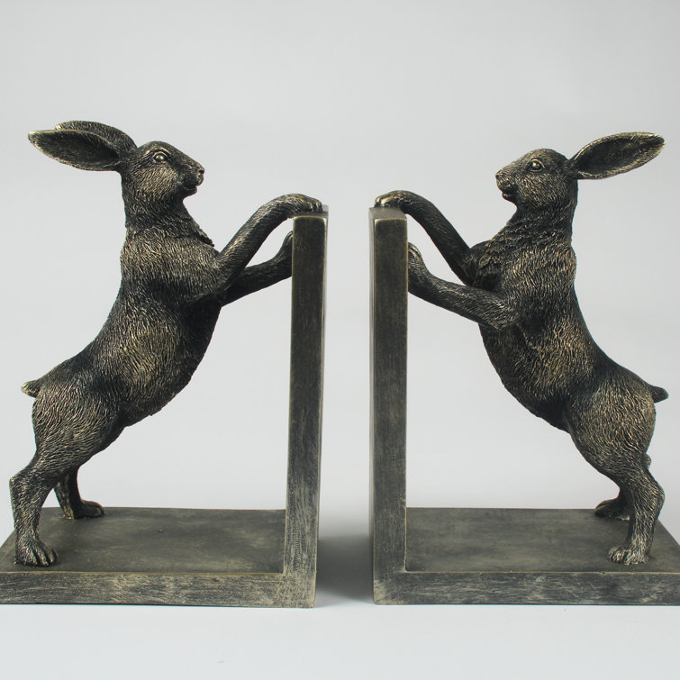 Maturi Hare Bookends | Wayfair.co.uk