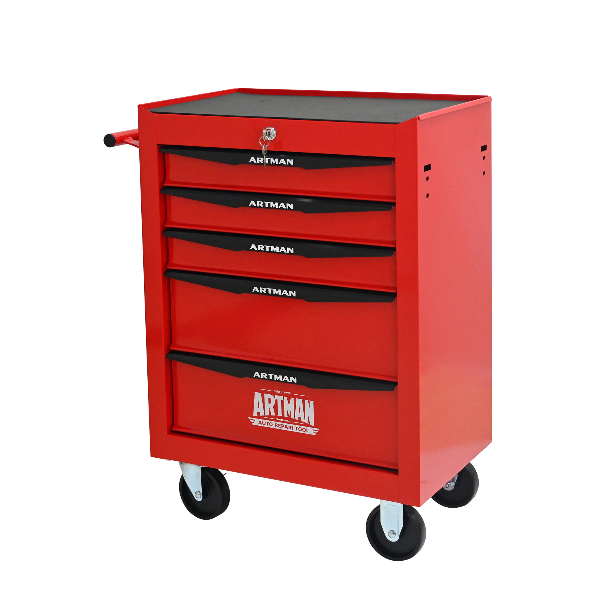Trent Austin Design® Rolling Metal Tool Chest with 5 Drawers - 20 Inch ...