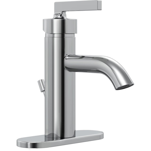 Proflo Single-Hole Single-handle Bathroom Faucet with Drain Assembly ...