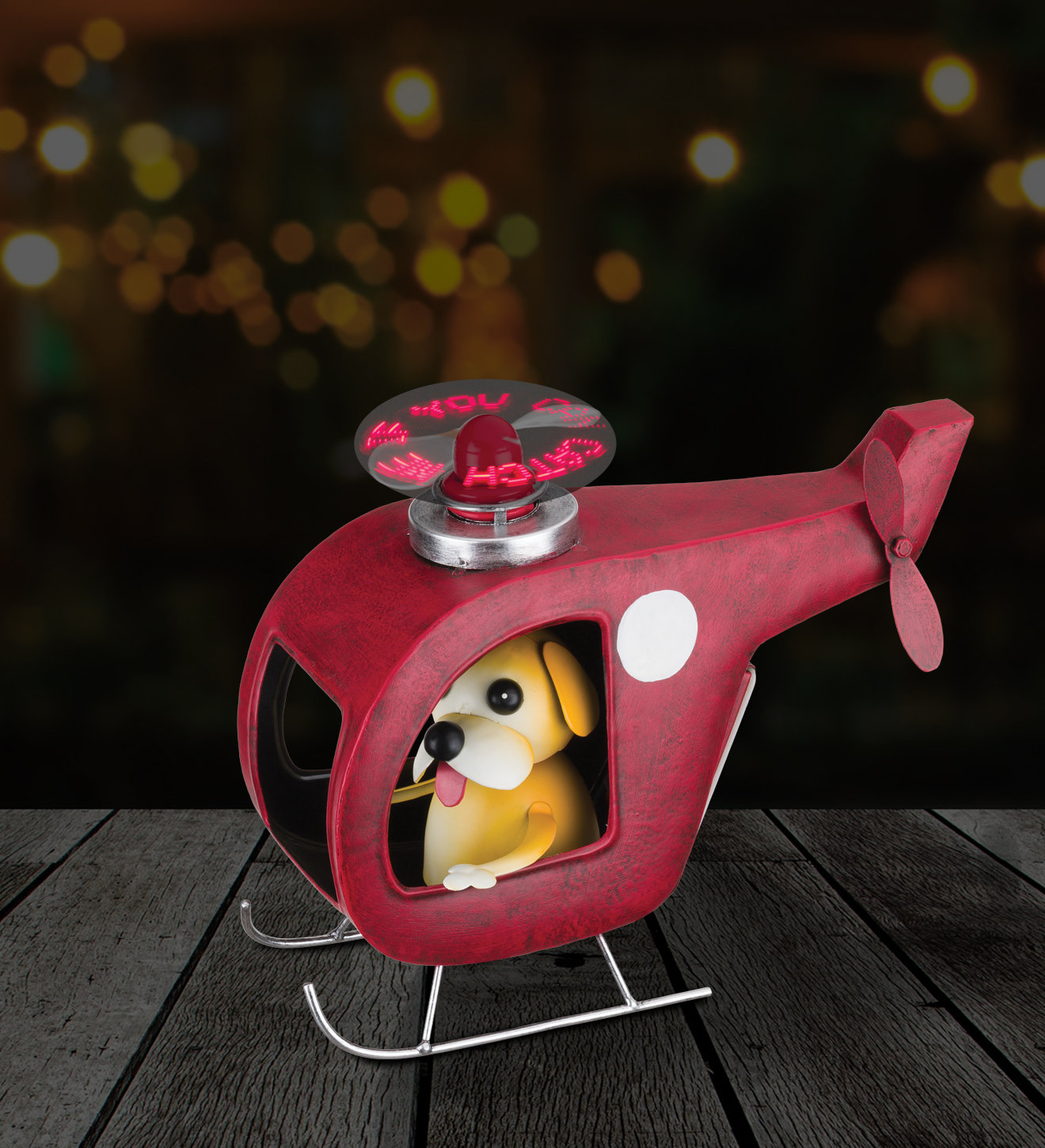 Regal Art & Gift Propeller LED Decor - Dog - Wayfair Canada